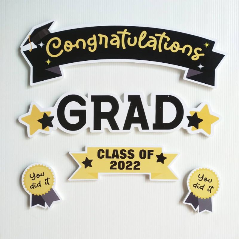 Jual BOARD BANNER PITA TULISAN DEKORASI BACKDROP WISUDA GRADUATION ...