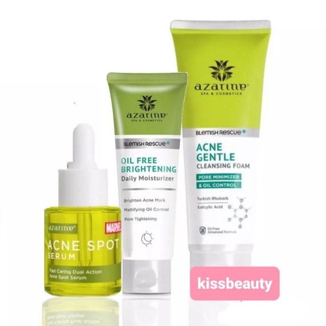 Jual Azarine Paket Anti Acne 3pcs - Anti Jerawat - Merawat Jerawat ...
