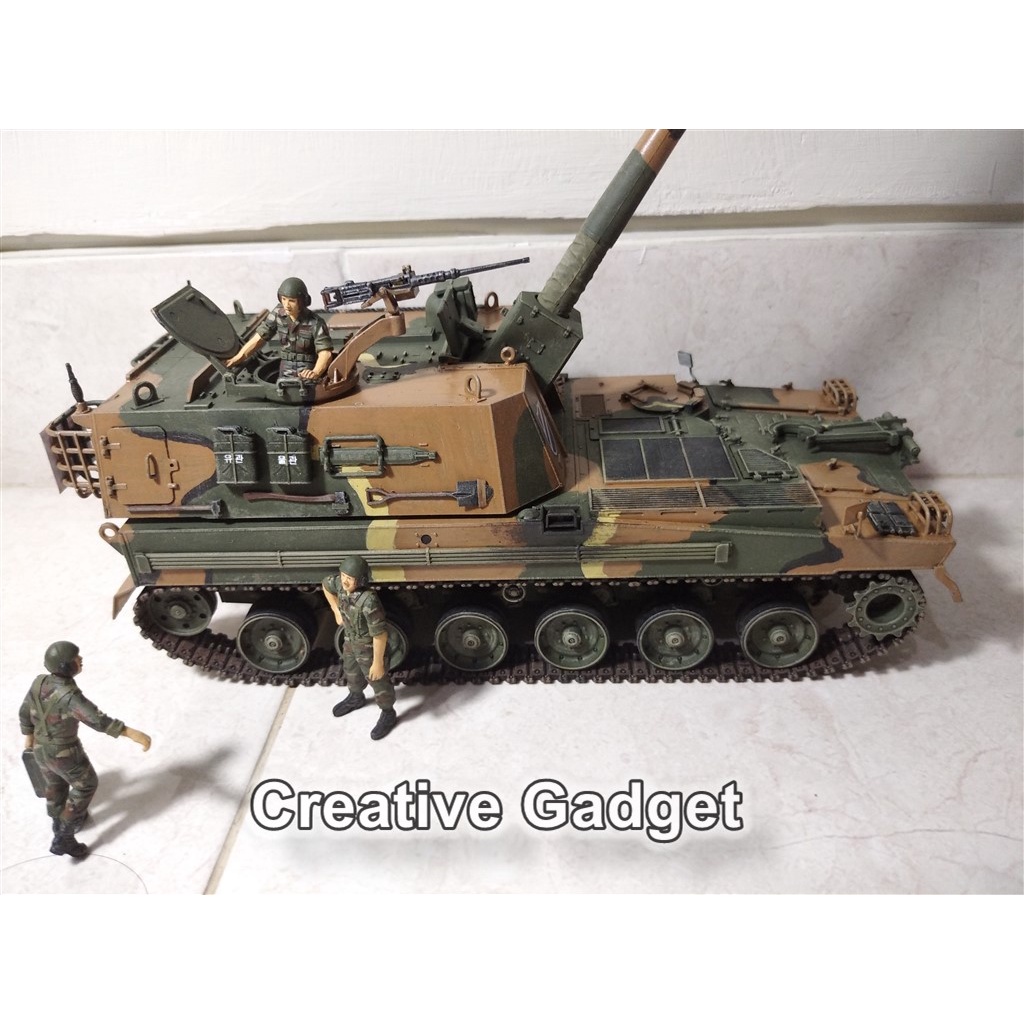 Jual Finished Model 1/35 - The King of Battle - K9 Thunder Korean Army Self-Propelled Howitzer ...