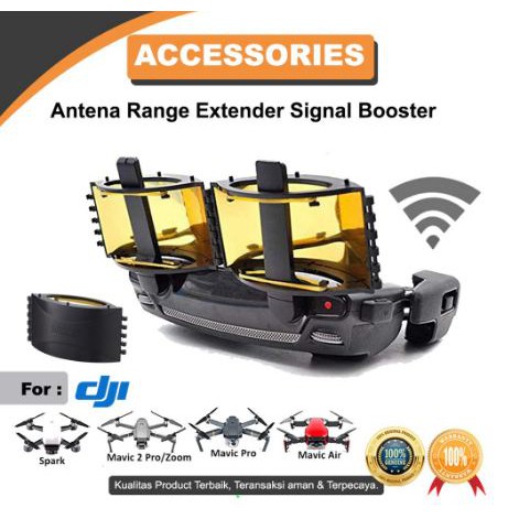 Jual Antena Range Extender Signal Booster For DRONE DJI | Shopee Indonesia