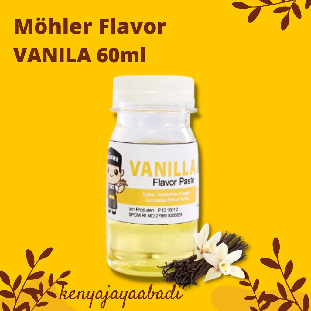 Jual MOHLER IN STOCK!!! kenyajayaabadi MOHLER 60ml rasa VANILA / ice ...