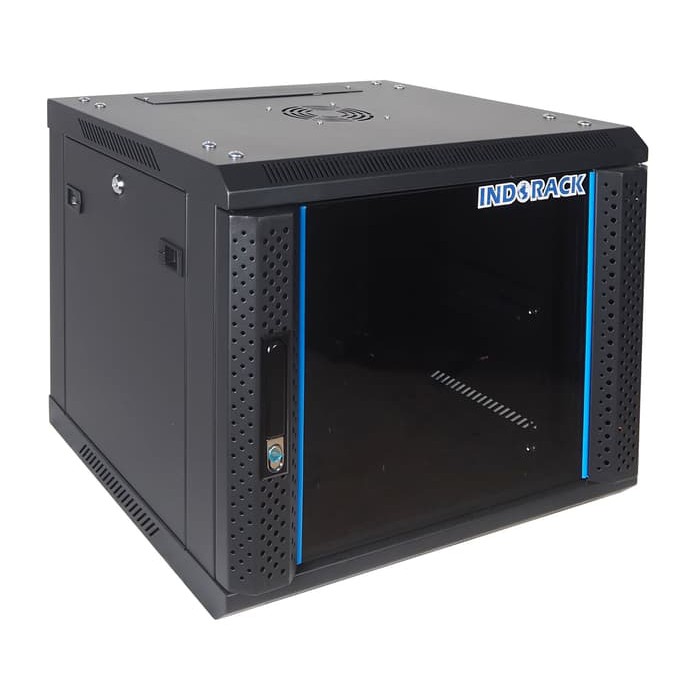 Jual INDORACK WIR4508S - Wallmount Rack 8U Single Door | Shopee Indonesia