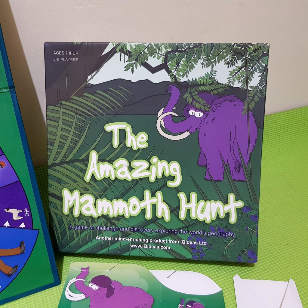 Jual Board Game The Amazing Mammoth Hunt | Shopee Indonesia