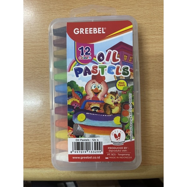 Jual greebel joyko crayon oil pastel 12 | Shopee Indonesia