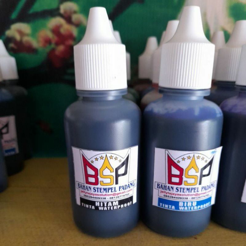 Jual TINTA STEMPEL FLASH WATERPROOF 6 WARNA | Shopee Indonesia