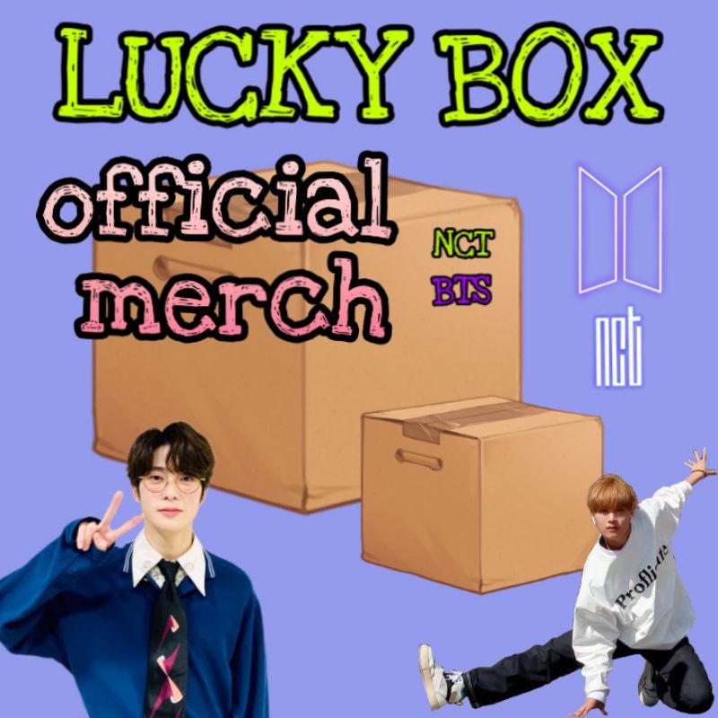 Jual lucky box official photocard nct bts merch kpop | Shopee Indonesia