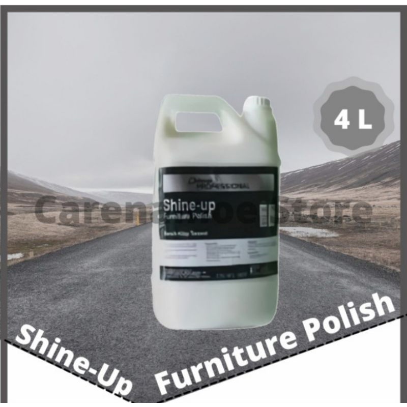 Jual Shine Up Furniture Polish Jeriken/Galon 4L | Shopee Indonesia