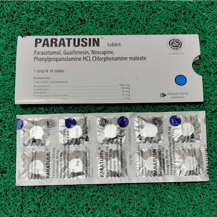 Jual Paratusin 10 Tablet - Obat Batuk Pilek - Apotek Embun | Shopee ...
