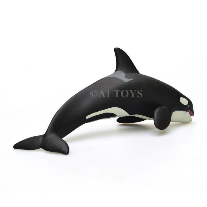 Jual Mainan miniatur hewan ikan Paus Pembunuh Killer Whale Safari Ltd ...