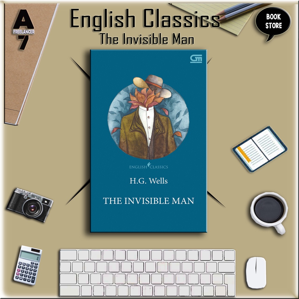 Jual Buku English Classics: The Invisible Man - H.g. Wells | Shopee ...