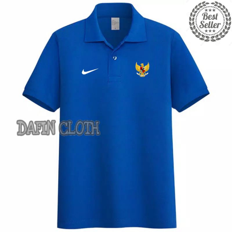 Jual Polo shirt Kaos Kerah Pria Garuda Indonesia | Shopee Indonesia
