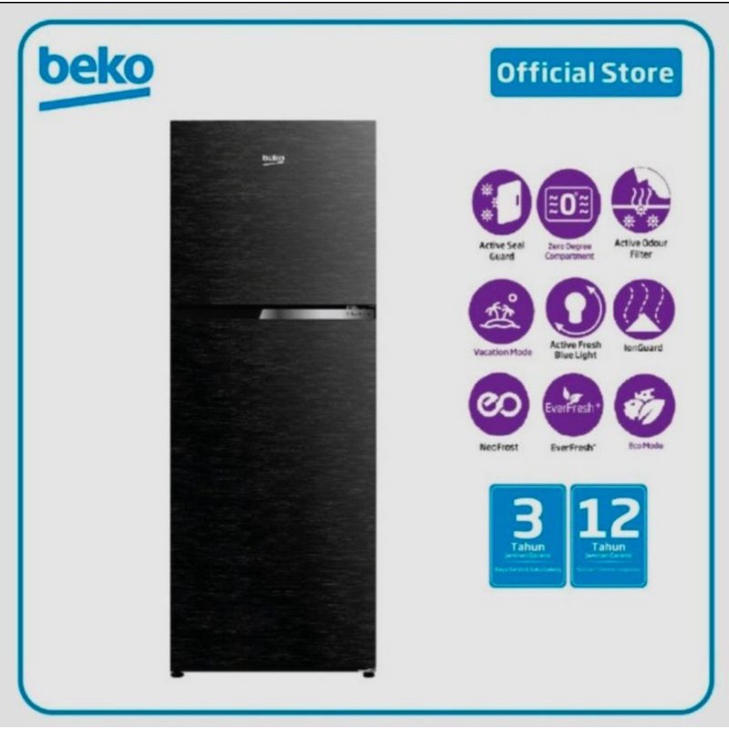 Jual KULKAS BEKO RDNT 231I50VZWB KULKAS 2 PINTU | Shopee Indonesia