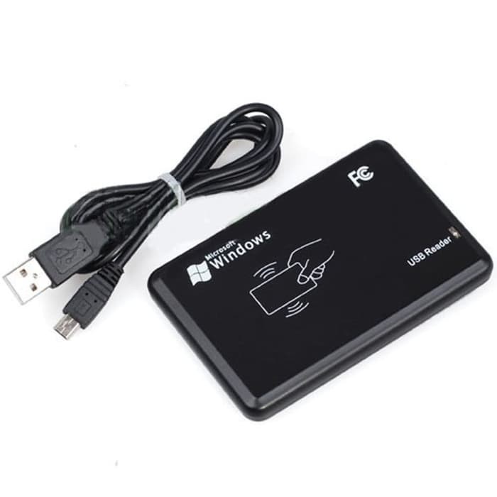 Jual USB RFID READER 125KHZ NFC PLUG N PLAY 125 KHZ | Shopee Indonesia