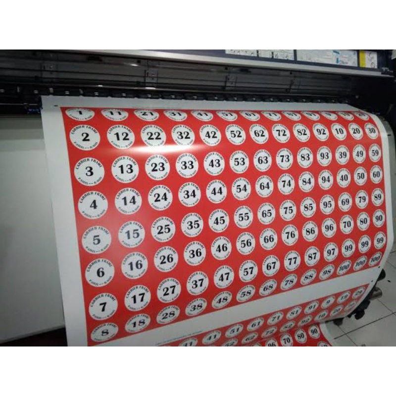 Jual Cetak Stiker Cromo,Stiker kromo,stiker vinyl A3+, Label Makanan ...