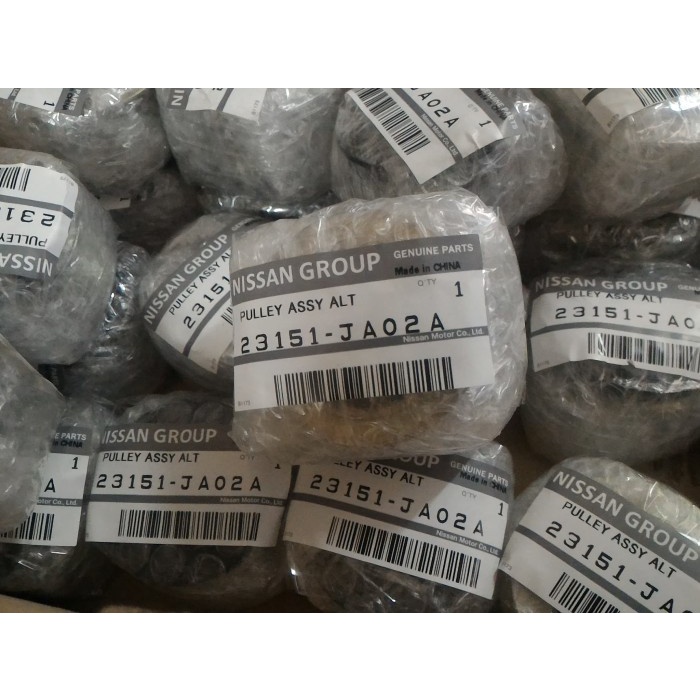 Jual PULLEY Pully ALTENATOR Dinamo ampere NISSAN XTRAIL T31 23151-JA02A ...