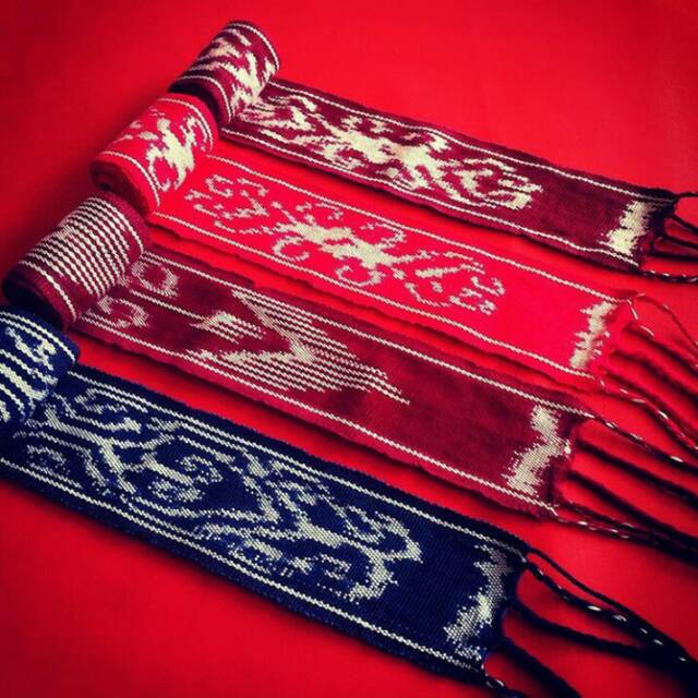 Jual Syal dayak kain tenun dayak | Shopee Indonesia