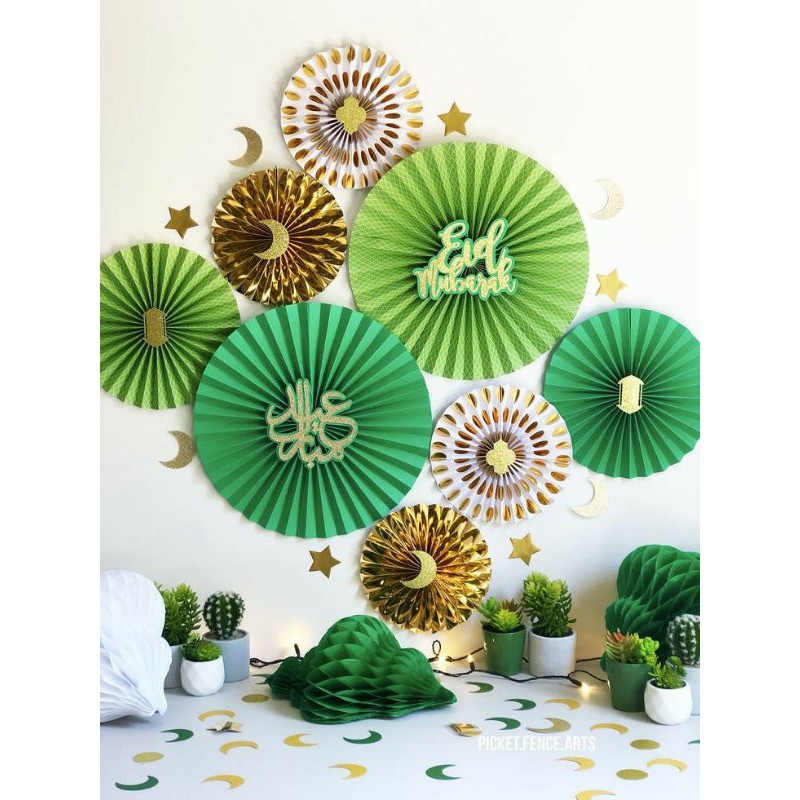 Jual Paper Fan Backdrop ( Spesial Hari Raya) | Shopee Indonesia