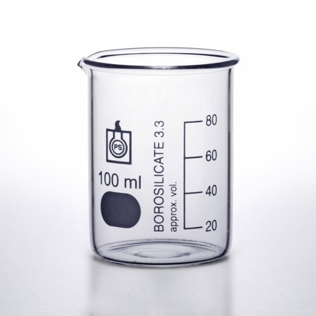 Jual Lab Beaker Glass Measure Drink - Gelas Ukur Gelas Takar 100ml ...