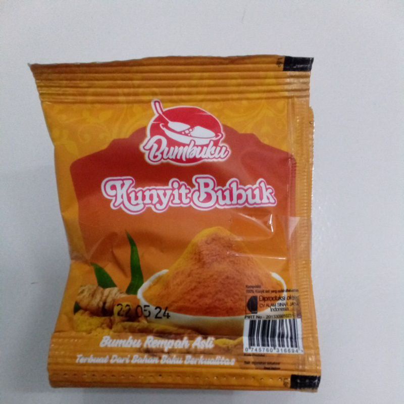 Jual [ 1 Rt / 12 sachet ] BUMBU DAPUR BUBUK bawang putih,pala,jinten ...