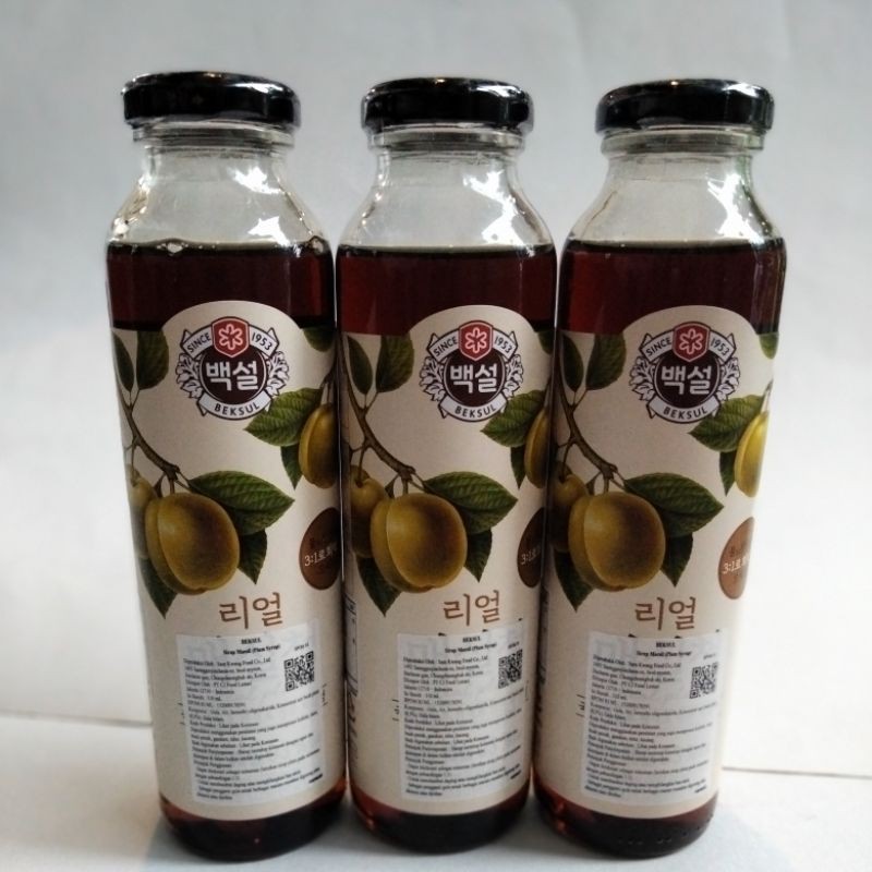 Jual Beksul Plum Syrup/Sirup Maesil 310ml | Shopee Indonesia
