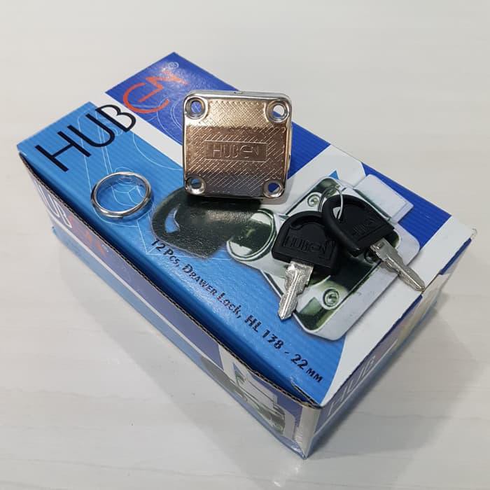 Jual GROSIR 1 KOTAK (12 PCS) Kunci Laci Pintu Lemari HUBEN Kerangka Padat HL-138-22 | Shopee ...