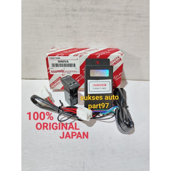 Jual turbo timer Toyota Innova Fortuner Hilux 2004-2015 plug n play ...