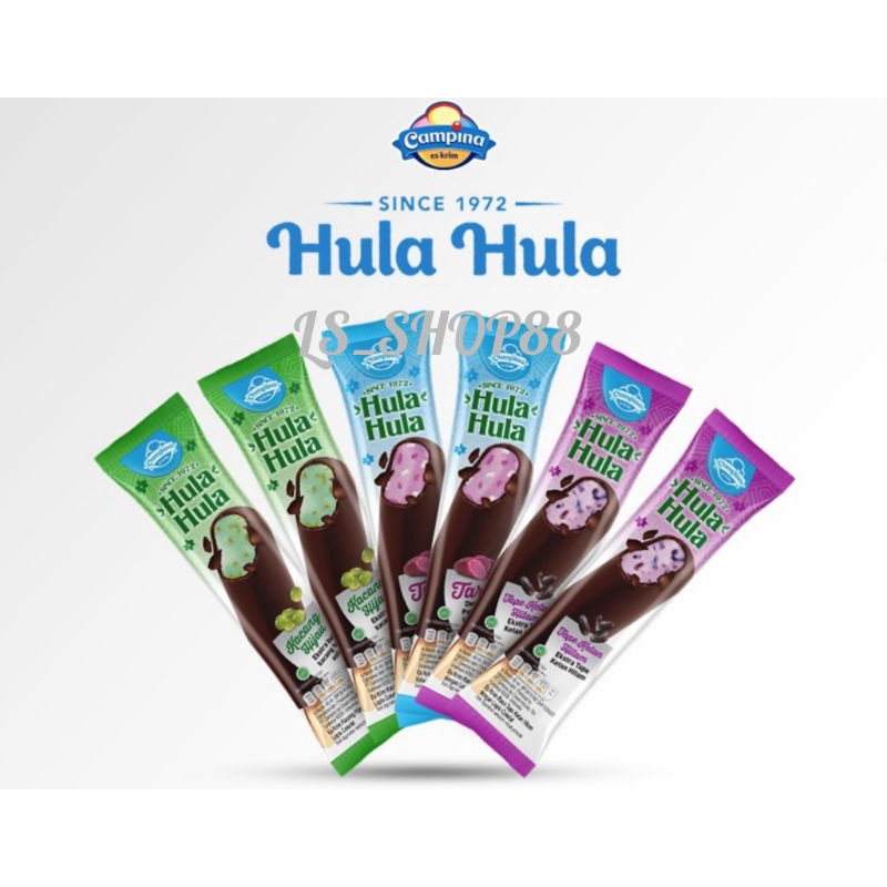 Jual Ice Cream CAMPINA HULA HULA Stick | Shopee Indonesia