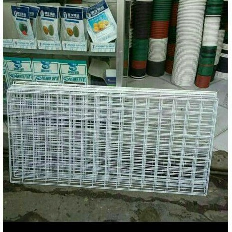 Jual Ram besi untuk pot tempel argo ukuran 95x65 media tanam gantung ...