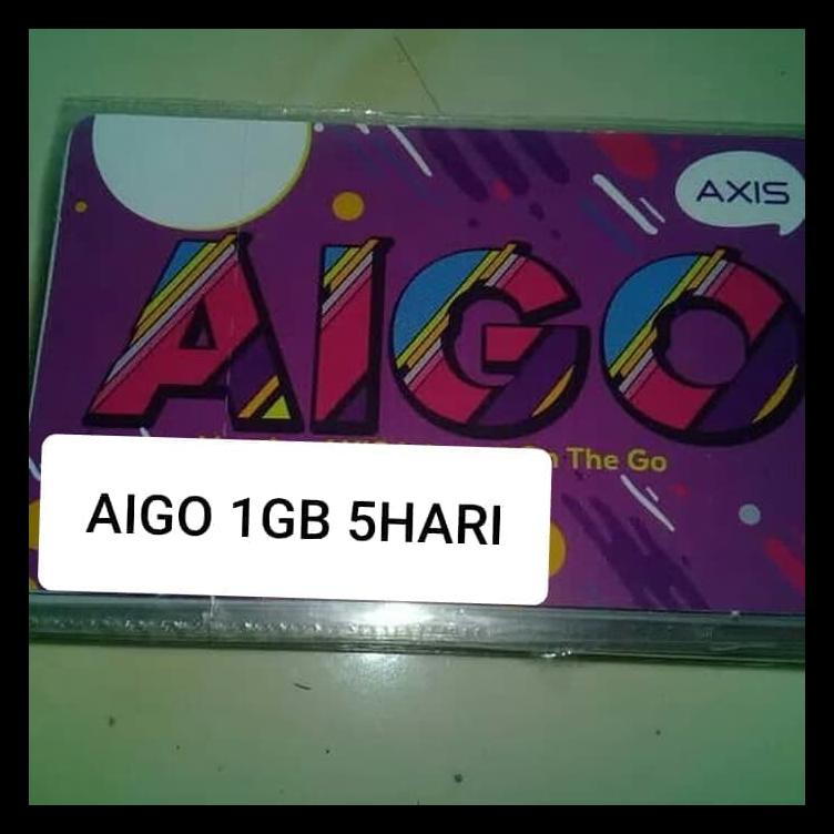 Jual VOUCHER AXIS AIGO 1GB 24JAM NEW | Shopee Indonesia