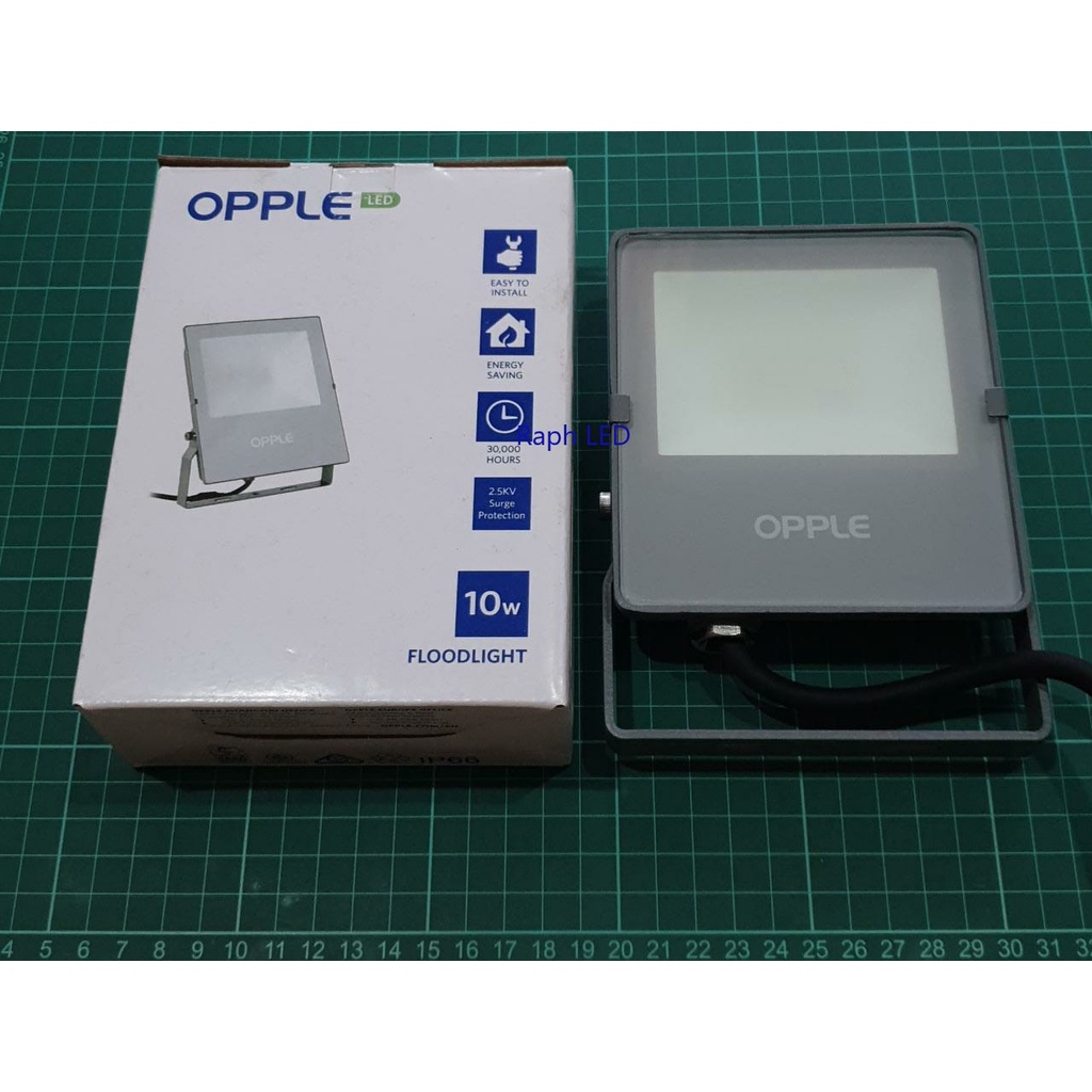 Jual Opple Floodlight Lampu Tembak 10 Watt 10w 10 w Lampu Sorot LED | Shopee Indonesia