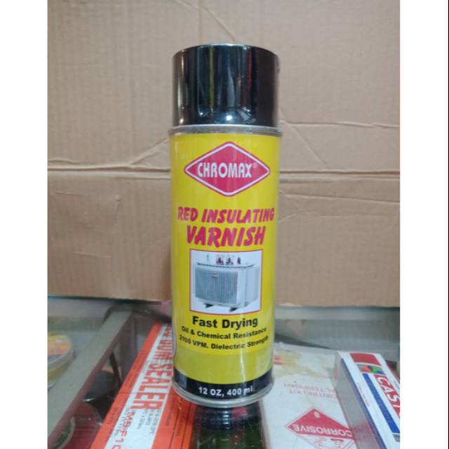 Jual Chromax Red insulating varnish/red insulating vernish/sirlak 400ML ...
