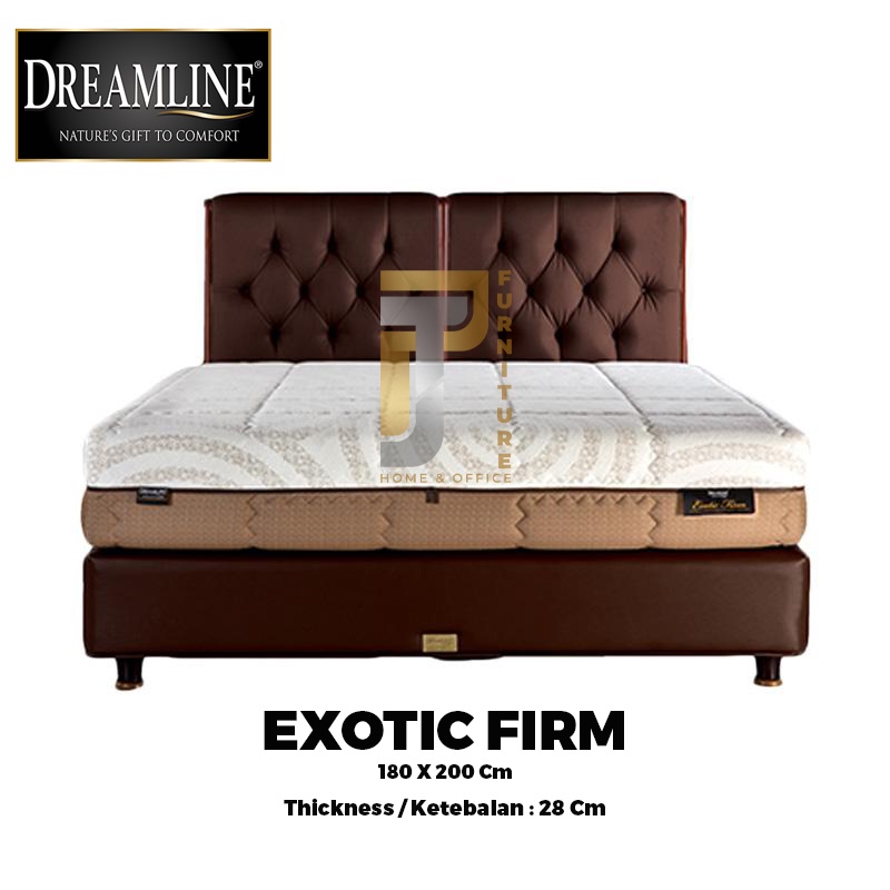 Jual KASUR / SPRINGBED DREAMLINE EXOTIC FIRM UKURAN 180 X 200 (Hanya ...