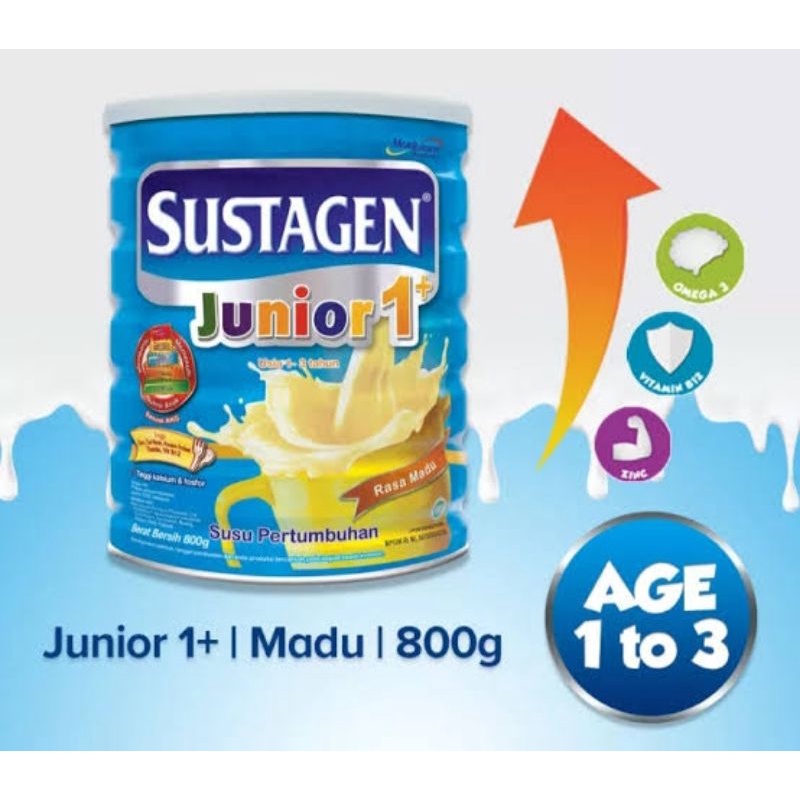 Jual Sustagen Junior 1+ / kid 3 / school 6 800g | Shopee Indonesia