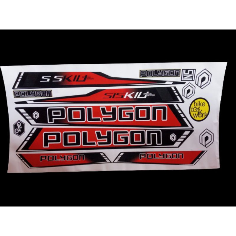 Jual Stiker Stripping Sepeda Custom Polygon | Shopee Indonesia