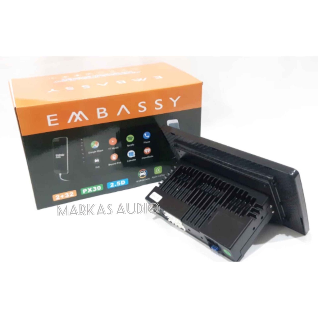 Jual Head unit double din embassy px30 android 10 inch | Shopee Indonesia