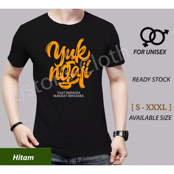 Jual DI JUAL KAOS ISLAMI YUK NGAJI BAJU DAKWAH ISLAM MANTAP | Shopee ... Jual DI JUAL KAOS ISLAMI YUK NGAJI BAJU DAKWAH ISLAM MANTAP | Shopee ...
