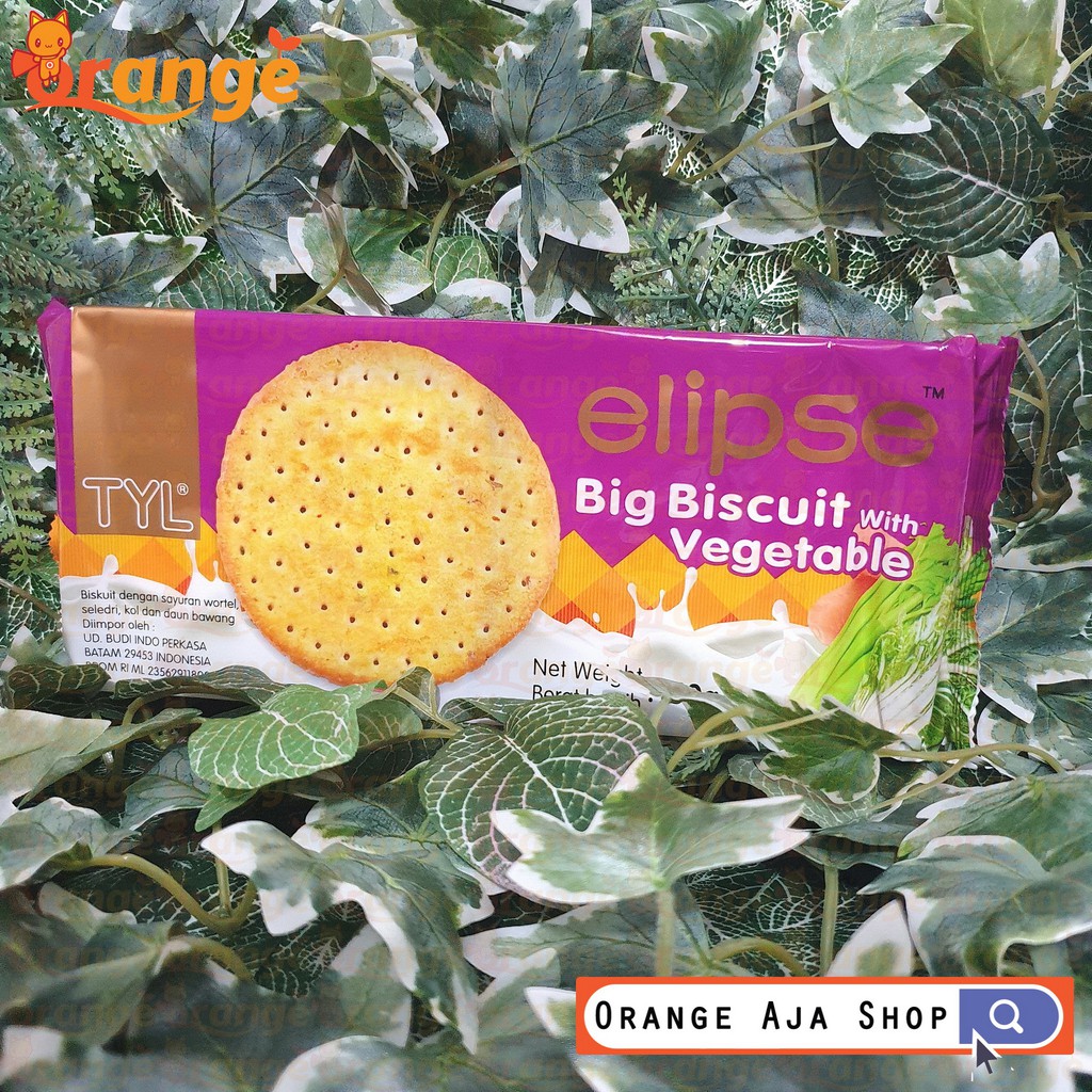 Jual TYL ELIPSE BIG BISCUIT WITH VEGETABLE 150G | Shopee Indonesia