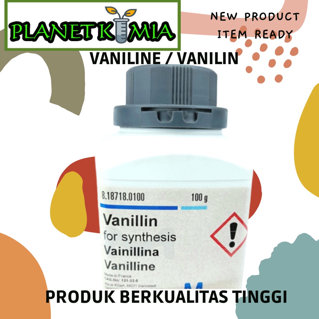 Jual Vaniline / Vanilin Pro Analisa Merck 1 Gram | Shopee Indonesia