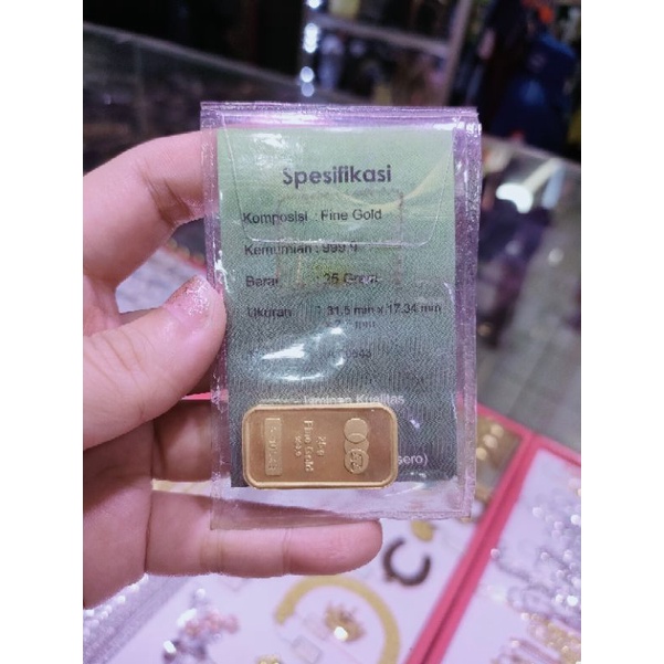 Jual logam mulia pegadaian 25gram | Shopee Indonesia