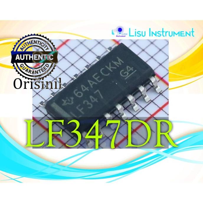 Jual ORIGINAL LF347DR LF347 Quad JFET Op-amp SOIC-14 Texas Instruments lisuin90 Ayo Beli ...