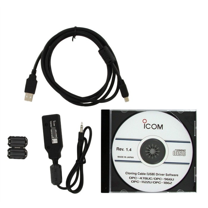 Jual Icom OPC-478UC Kabel Program dan Software IC-V80 V88 Ori Cloning ...