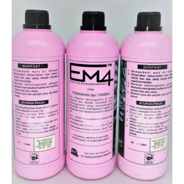 Jual EM4 (PINK) perikanan ikan tambak | Shopee Indonesia
