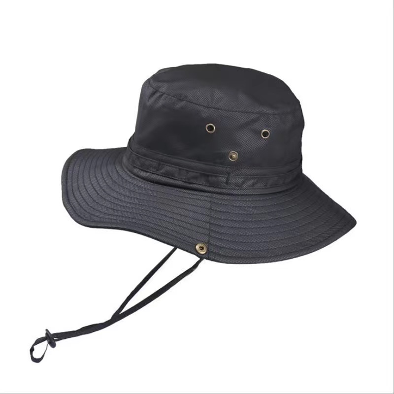 Jual Topi Bucket Gunung Rimba Tali Hiking Hutan Camping Hat - Topi ...