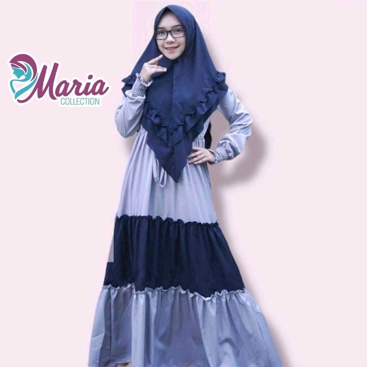 Jual MARIA COLLECTION Namira Dress - Gamis Muslim Wanita Remaja Dewasa ...