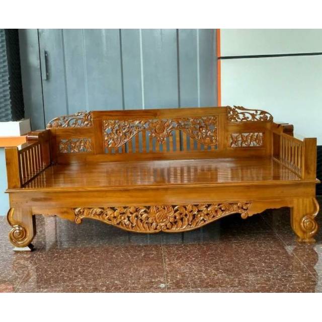 Jual Kursi Resban Bale Clasic Modern Jati | Shopee Indonesia