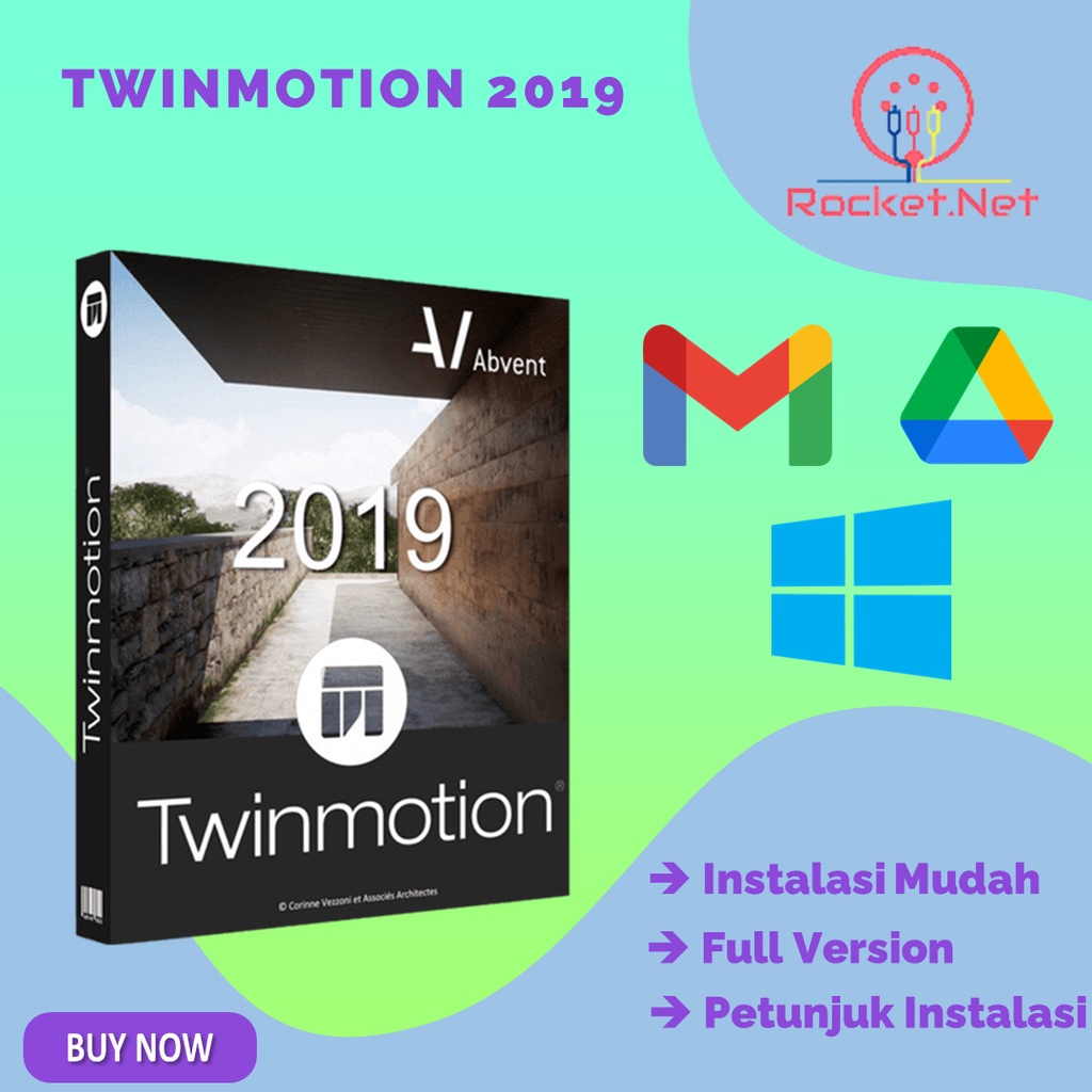 Jual TWINMOTION 2019 Full Version No Trial Permanen LIfetime Windows ...