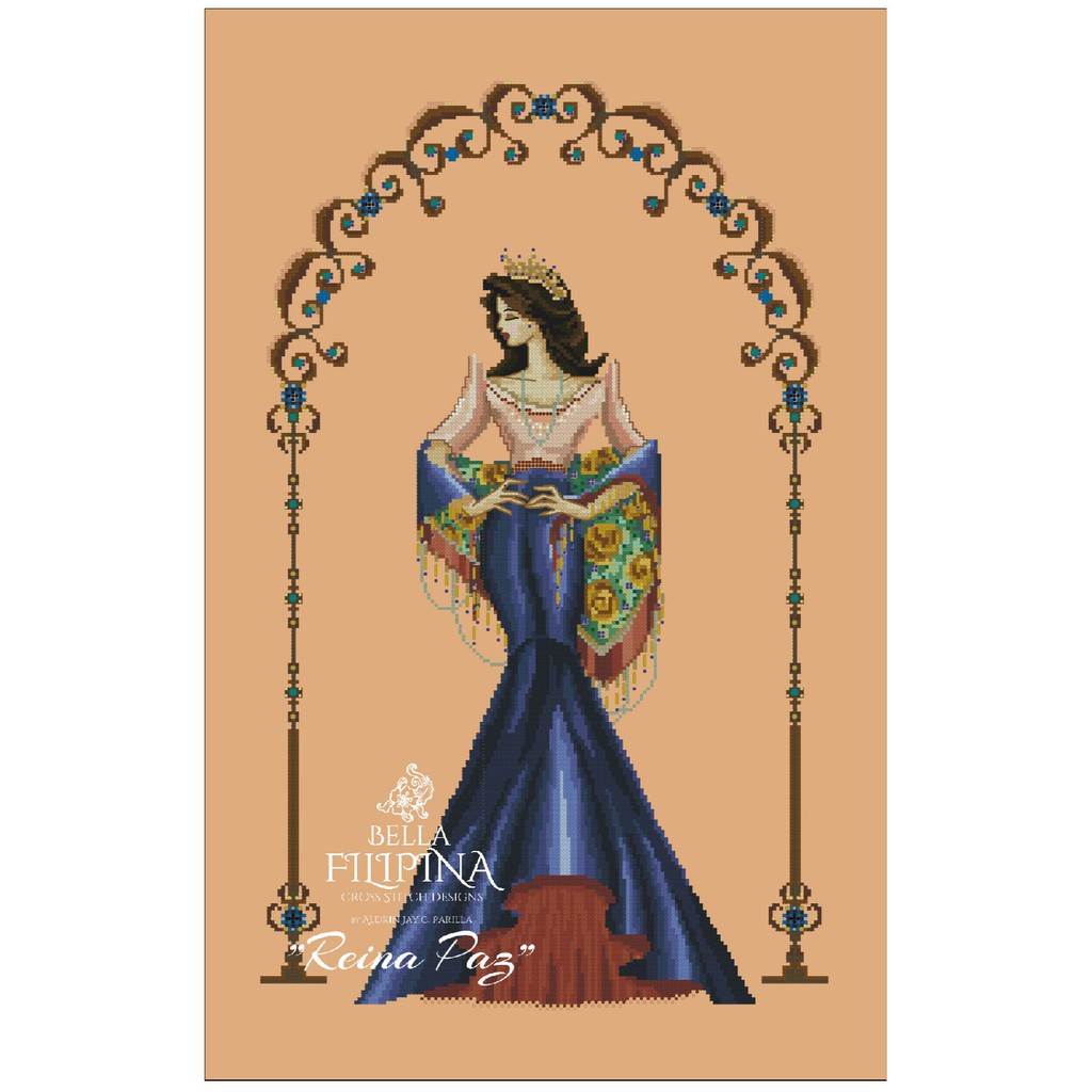 Jual Bella Filipina - Reina Paz ( Original Pattern Only, Sealed ...
