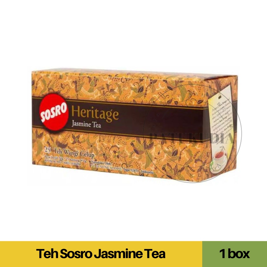Jual Teh Celup Sosro 1 box isi 25 kantong | Shopee Indonesia