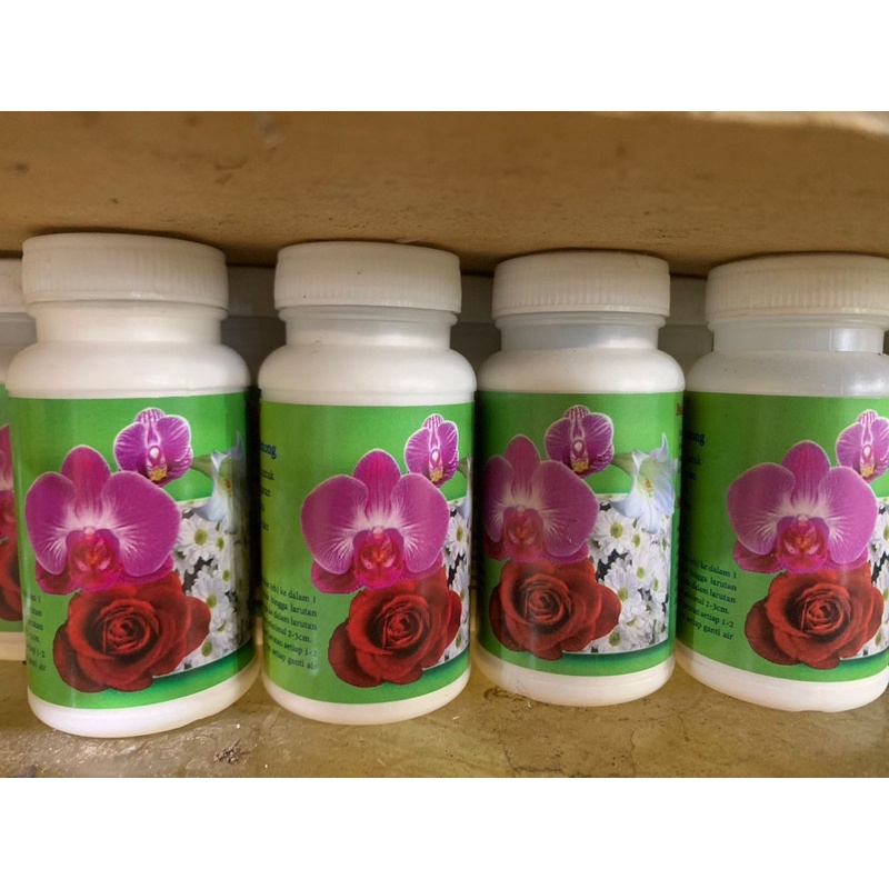 Jual Pengawet Bunga kemasan Botol Bubuk 100g | Shopee Indonesia