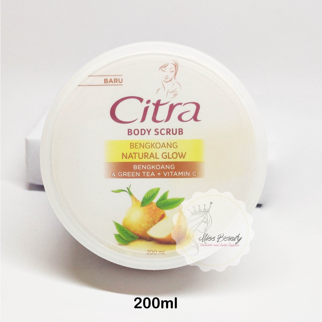 Jual Citra Body Scrub Lulur Natural White Bengkoang / Lulur Mandi Citra ...